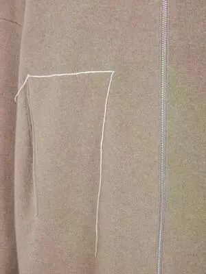 Laboratorio Capri Stripe-trim Zip-up Cardigan