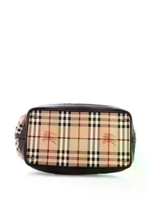 Burberry Golderton Haymarket Coated Canvas Medium Tote Bag
