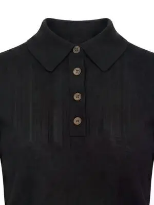 TOCCIN Rue Short-sleeve Polo Top
