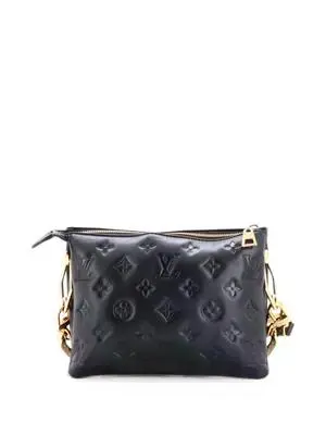 LOUIS VUITTON Coussin Bag Monogram Embossed Lambskin Bb Crossbody Bag