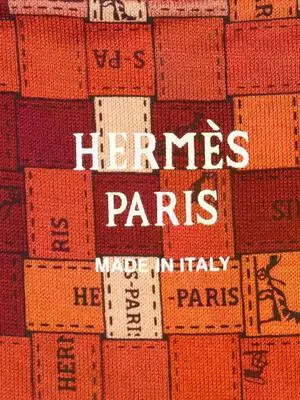 Hermès 2010s Bolduc Check T-shirt