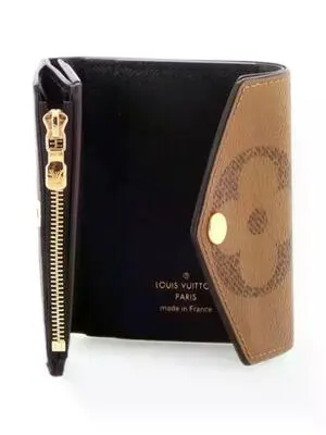 LOUIS VUITTON Zoe Wallet Reverse Monogram Giant Small Wallets