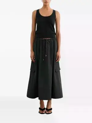 TOCCIN Lani Scoop-neck Blouse