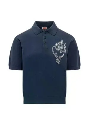 Kenzo Tulip Short-sleeve Polo Shirt