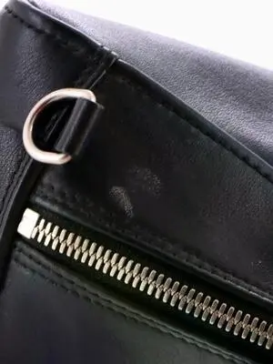 Balenciaga Triangle Duffle Bag Leather Small Satchel