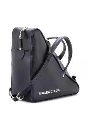 Balenciaga Triangle Duffle Bag Leather Small Satchel