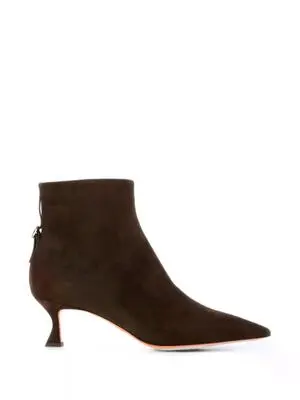 Santoni Suede Ankle Boots