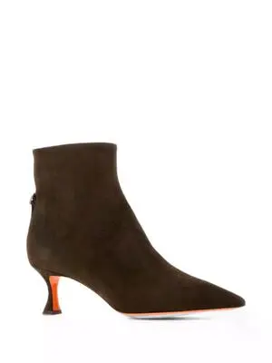 Santoni Suede Ankle Boots