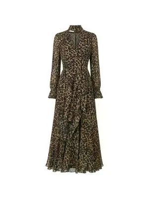 TOCCIN Leopard-print Mini Dress