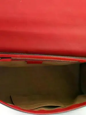Gucci Padlock Gg Coated Canvas And Leather Medium Shoulder Bag