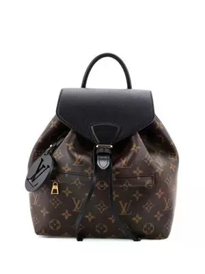 LOUIS VUITTON Monogram Canvas And Leather Pm Backpack