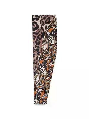 PIERRE-LOUIS MASCIA Leopard-print Silk Scarf