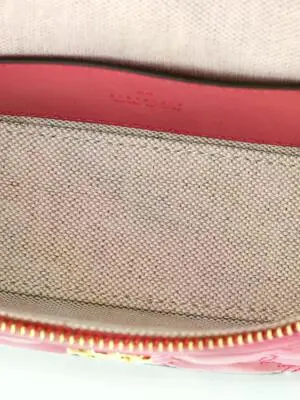 Gucci Gg Matelassé Leather Mini Shoulder Bag Top Handle Vanity Chain Bag