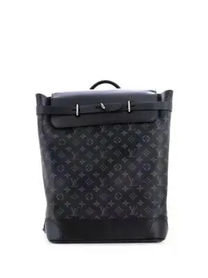 LOUIS VUITTON Monogram Eclipse Canvas Steamer Backpack