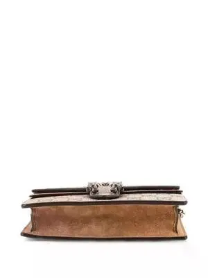 Gucci Dionysus Bag Gg Coated Canvas Super Mini Crossbody Bag