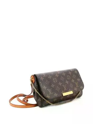 LOUIS VUITTON Favorite Handbag Monogram Canvas Pm Clutch Bag