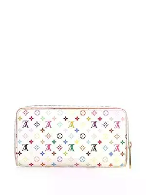 LOUIS VUITTON Zippy Wallet Monogram Multicolor Small Wallets