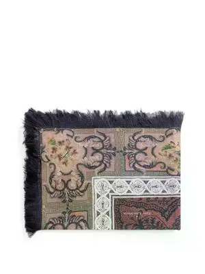 PIERRE-LOUIS MASCIA Fringe-trim Silk Scarf