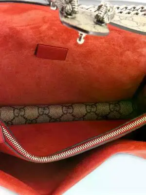 Gucci Dionysus Bag Gg Coated Canvas Small Shoulder Bag
