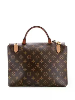 LOUIS VUITTON Marignan Handbag Monogram Canvas With Leather Shoulder Bag