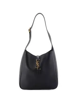 Saint Laurent Le 5 A 7 Supple Leather Small Hobo Bag