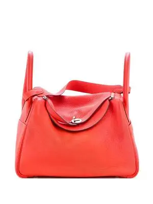 Hermès Lindy Bag Clemence Shoulder Bag - Pink