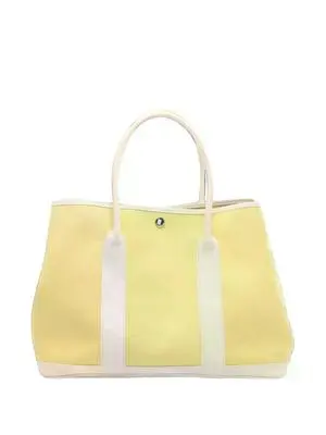 Hermès 2014 Pm Garden Party Tote Bag - Yellow