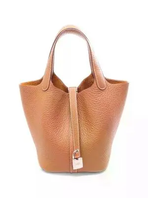 Hermès 2025 Pm Picotin Lock Tote Bag - Brown