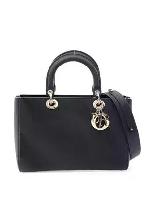 Dior 2010s Lady D-sire Handbag - Black