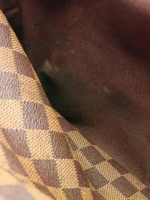 LOUIS VUITTON 2005 Naviglio Damier Ebene Shoulder Bag - Brown