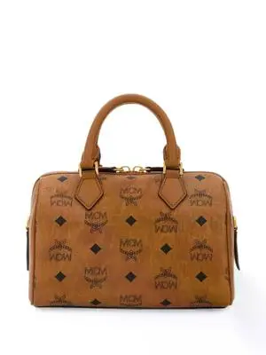 Mcm Small Ella Monogram-print Tote Bag
