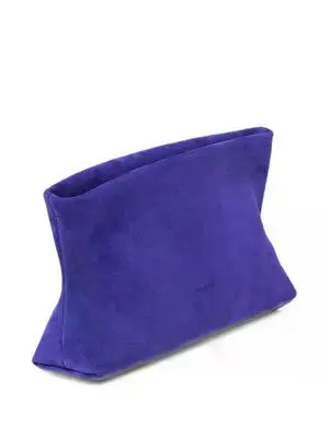 Marsèll Dipi Suede Logo-debossed Shoulder Bag