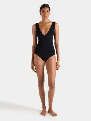 Hunza G Angel Swim One Piece - Black