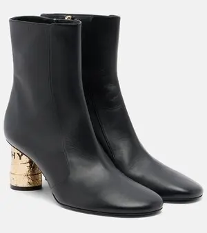 Givenchy Tape Leather Ankle Boots