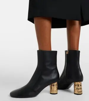 Givenchy Tape Leather Ankle Boots