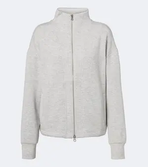 Varley Arlene Zip-up Sweatshirt - Grey