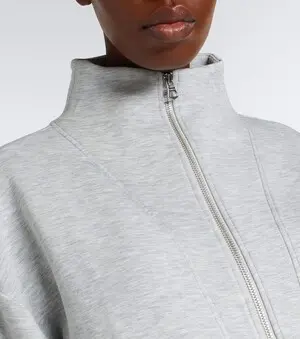 Varley Arlene Zip-up Sweatshirt - Grey