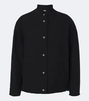 Women's Black Wool Jackets