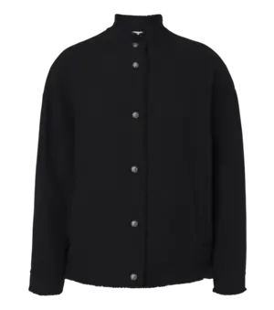 Max Mara Virgin Wool Jacket - Black