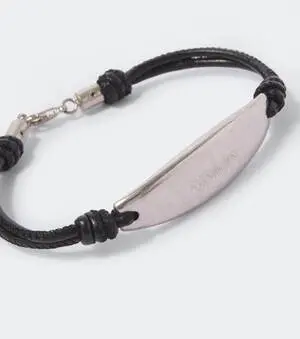 Saint Laurent Leather Bracelet
