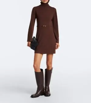 Rixo Aly Wool And Cashmere Sweater Dress