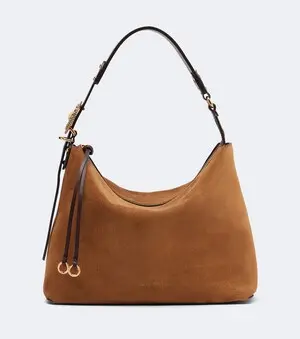 Etro Suede Shoulder Bag