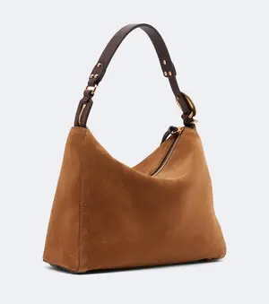 Etro Suede Shoulder Bag