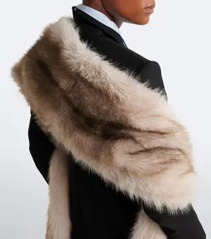 THE FRANKIE SHOP Ciasa Scarf - Beige