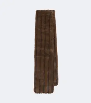 THE FRANKIE SHOP Ciasa Scarf - Brown