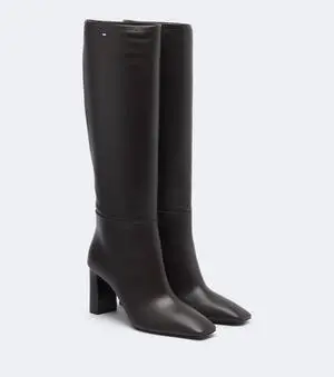 Max Mara Leather Knee-high Boots
