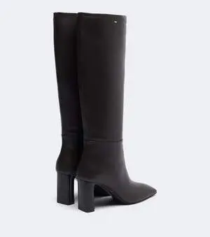 Max Mara Leather Knee-high Boots