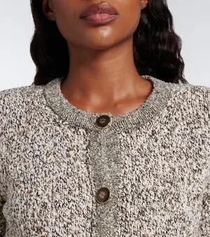 Veronica Beard Rexton Knitted Cotton-blend Cardigan