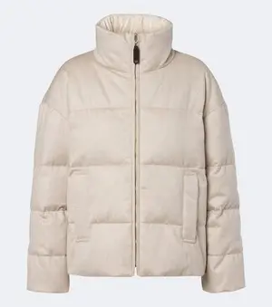 Max Mara Reversible Cashmere Down Jacket