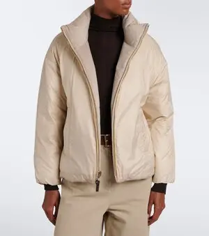 Max Mara Reversible Cashmere Down Jacket